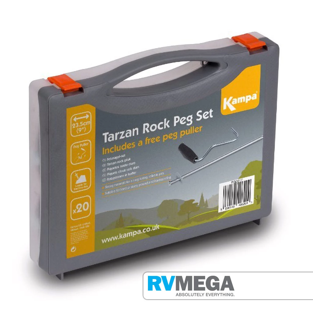 The perfect gift Outdoor & Camping Kampa Tarzan Rock Peg Pack for any ...